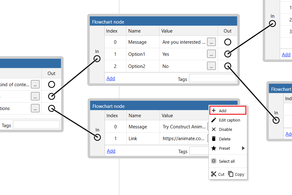 The Flowchart View Construct 3 Documentation