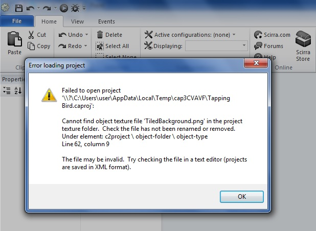 How to Fix 'Cannot Find Object Texture File' Error