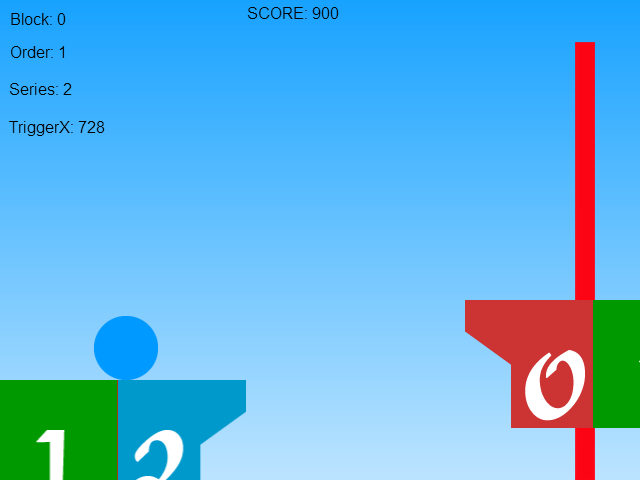 Procedural level generation using global variables and collisions