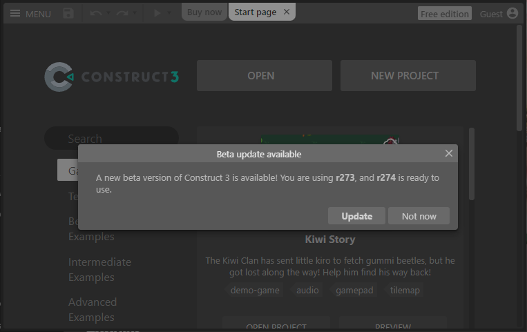 Construct 3 Fast Classroom Setup - Build Games