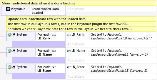 Showing Scores - Easily Add Leaderboards to Your Game