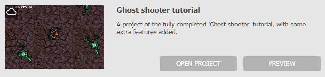 Ghost shooter tutorial