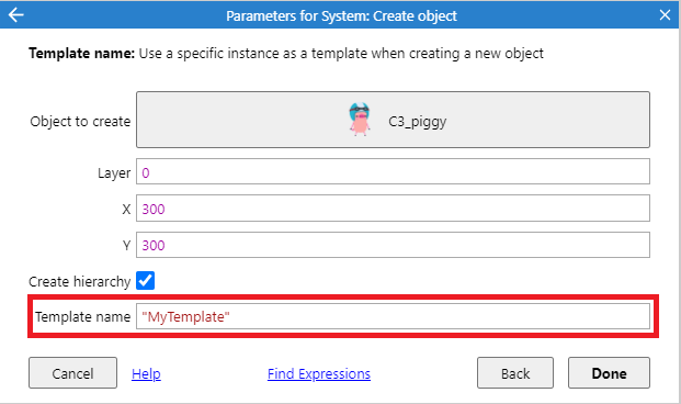 Templates - Construct 3 Documentation