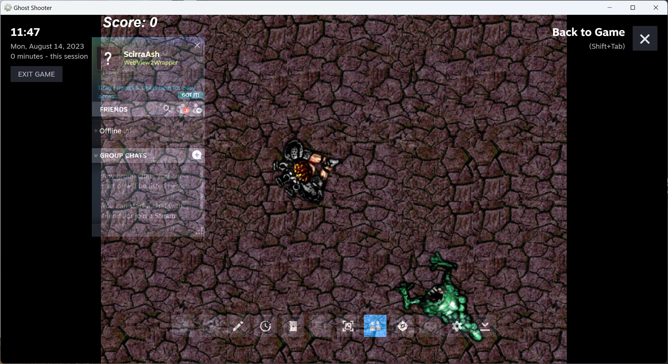 Trying to show the Steam Overlay over WebView2 - Ashley's blog