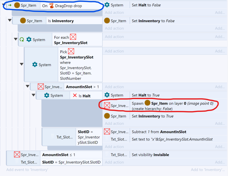 How do I set the animation of a sprite to a newly spawned