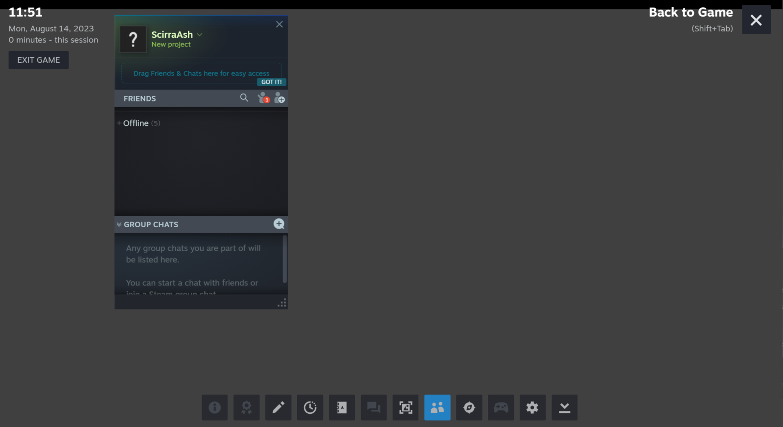 Trying to show the Steam Overlay over WebView2 - Ashley's blog