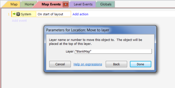 Creating the Map Events - Making an Interactive Treasure Map
