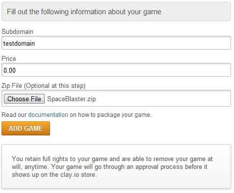 Publishing Your Game to the Clay.Io Marketplace - Free Tutorial