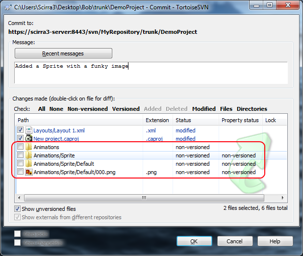 Modifying the project in Construct