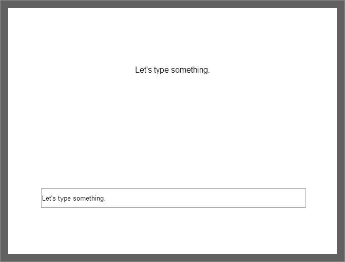 Text input using TextBox (and invisible TextBox) - Free Tutorial
