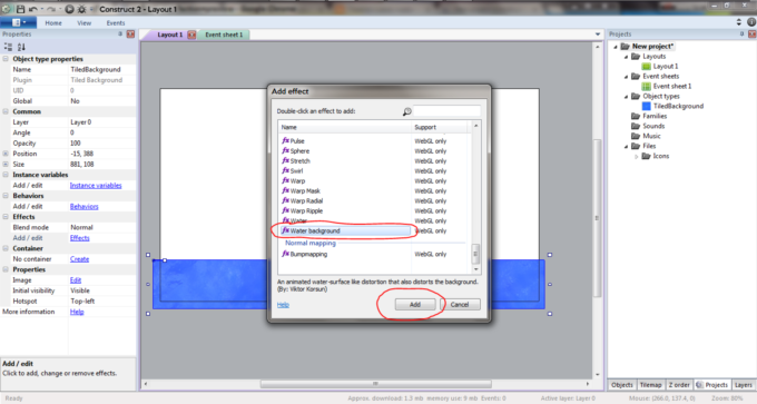 How to make a cool and "realistic" water effect - Free Tutorial