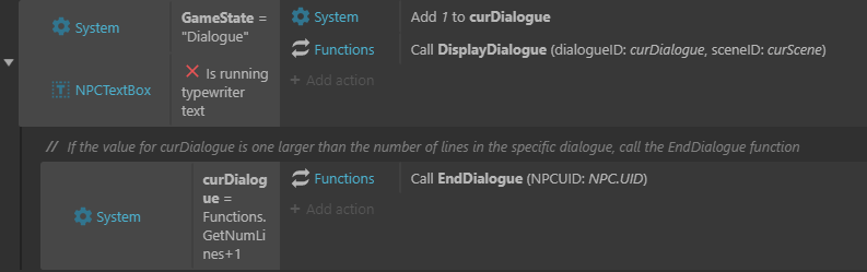Programming the Dialogue - Using a JSON dialogue system with NPCs