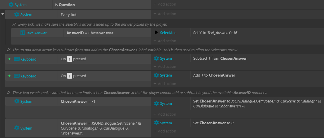 Branching Dialogue - Branching Dialogue using JSON