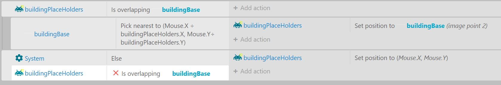 How do I snap a sprite to another sprite? - Game Makers Help