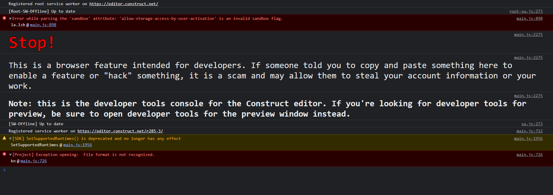 How Do I Fix Failed To Open Project Check It Is A Valid
