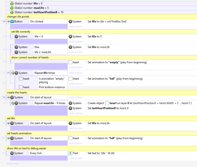 Actually changing the health bar