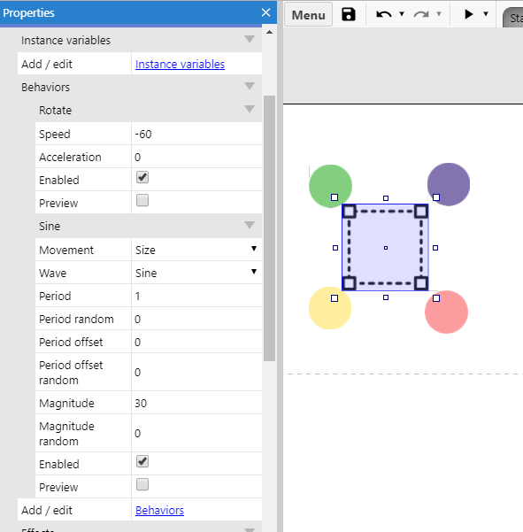 How can I move Sprites Like this? - Game Makers Help