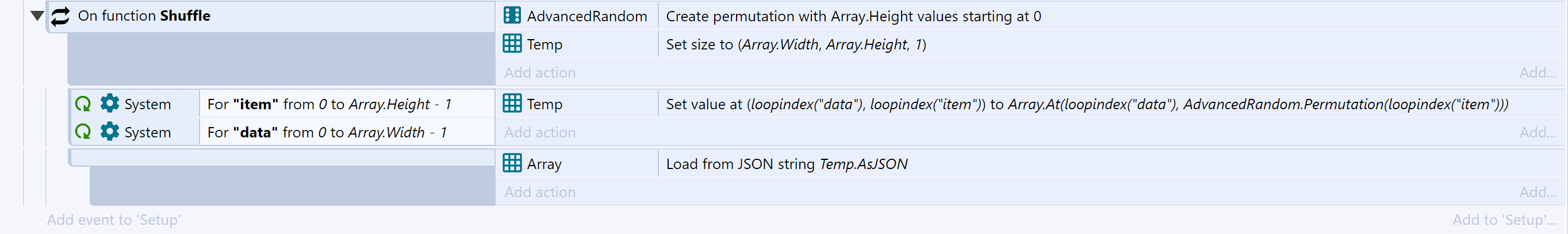 2D Array Shuffle - Free Tutorial