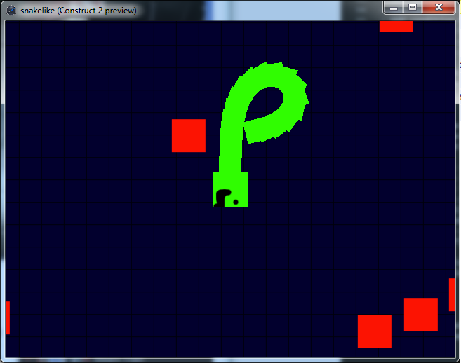 Chain of sprites with pin behavior (multi-sprite snake/dragon)