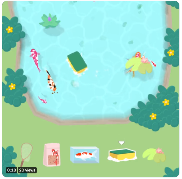Koi Pond Game - Game Makers Showcase