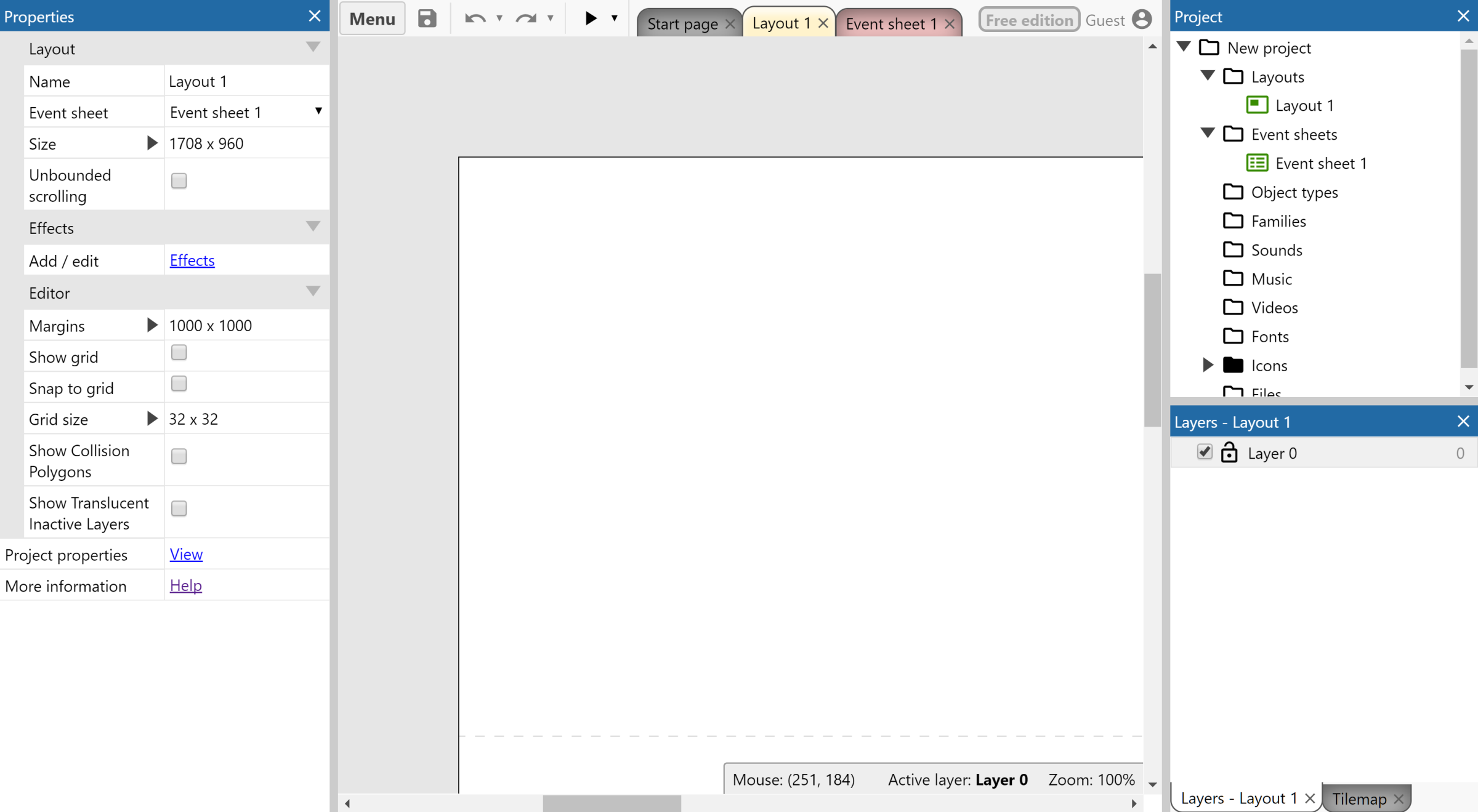 Getting started - How to make a platformer game