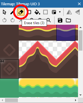 Adding platforms with the Tilemap object