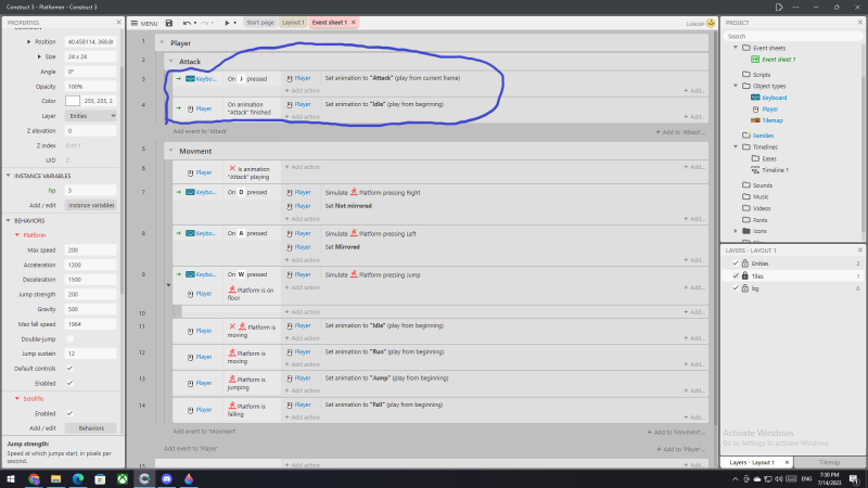 Why is the animation not working? - Game Makers Help