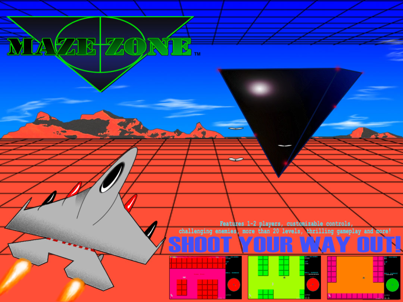 Game reveal: Maze Zone (Arcade Shooter Game)