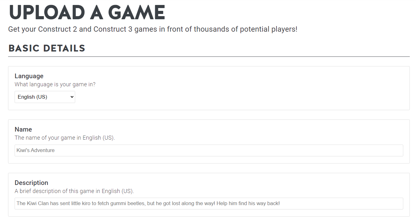 Publishing to the Construct Arcade - Free Tutorial