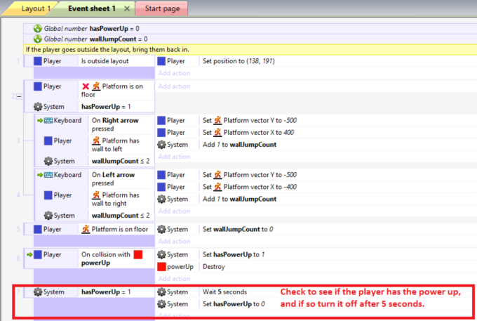 Enable Wall Jump as a Power Up