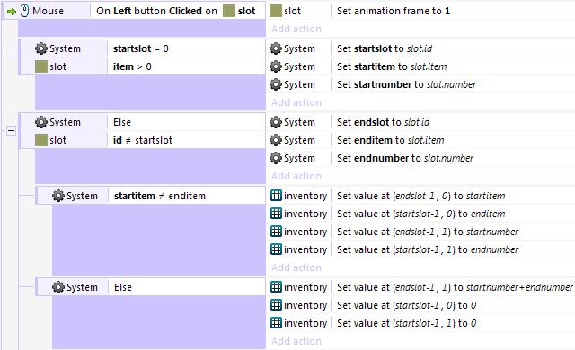 Manipulating with inventory - Array-based inventory