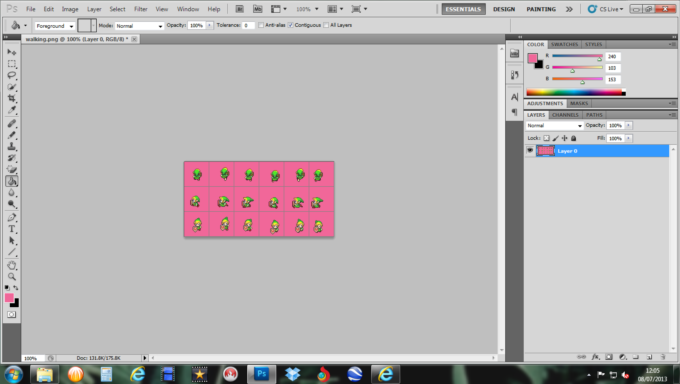 Creating a clean sprite sheet - Free Tutorial