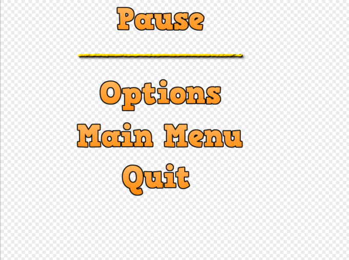 Меню "Пауза" - Free Tutorial
