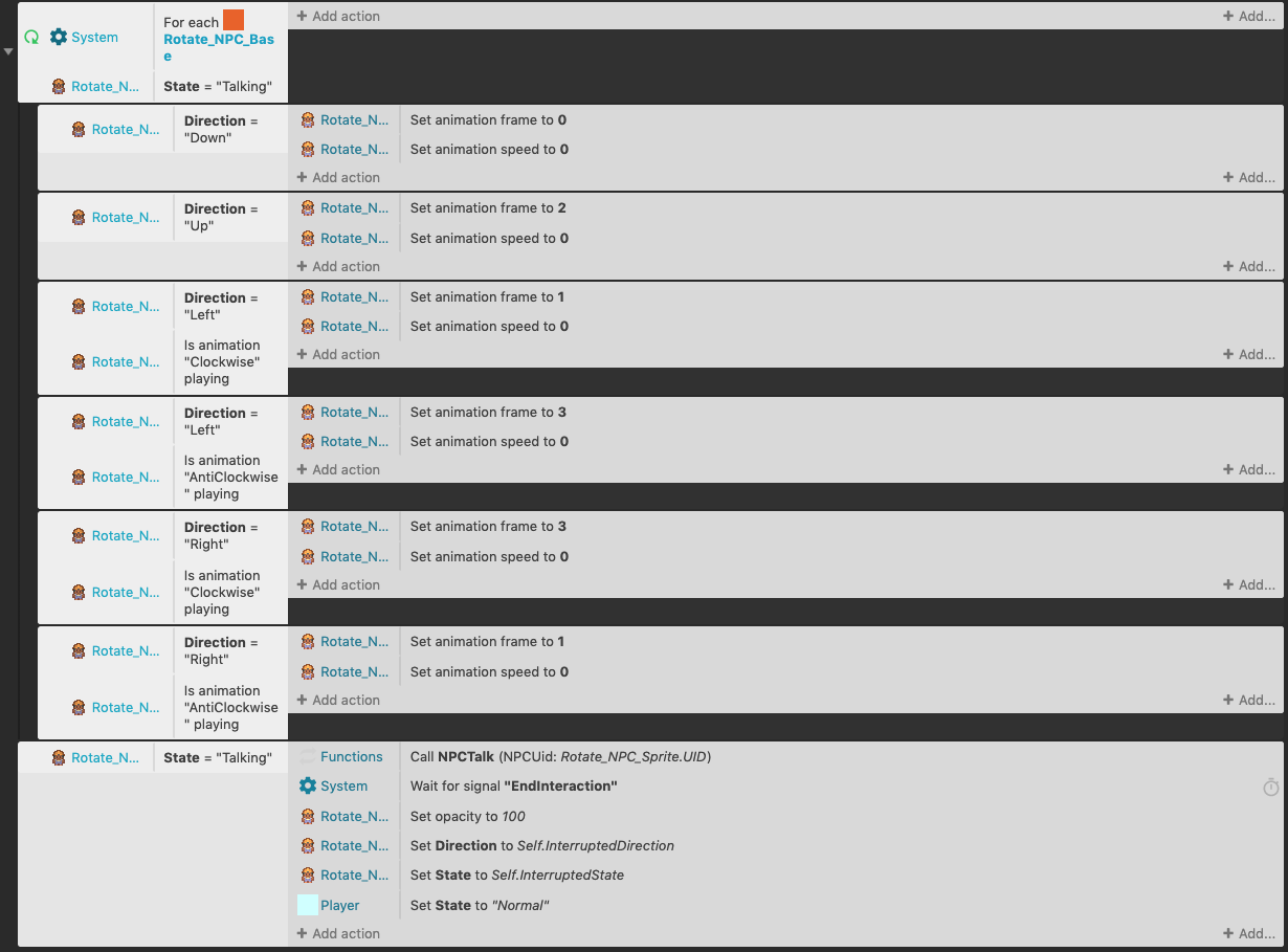 Rotating NPCs - Creating RPG-style NPCs