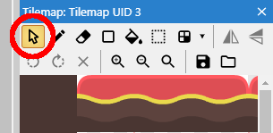 Adding platforms with the Tilemap object