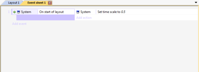 The Event Sheet View Construct 2 Documentation