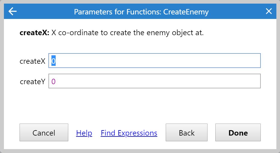 Functions - Construct 3 Documentation