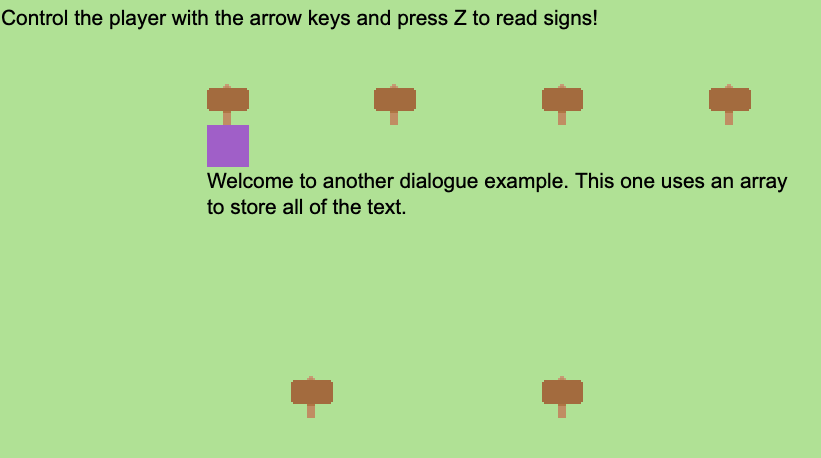 Using an array to store and display dialogue - Free Tutorial