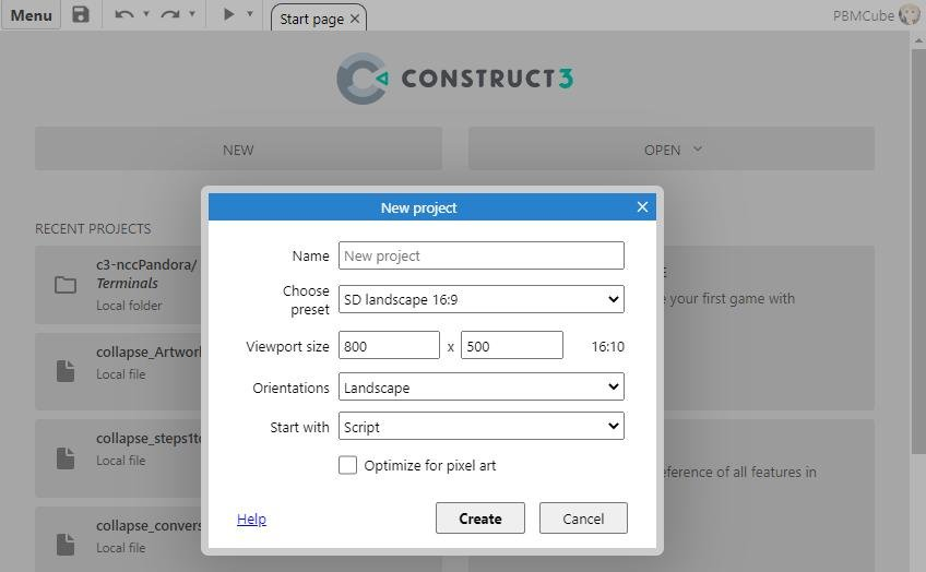 C3 Project Launch - Creating "Card Decks" in Construct