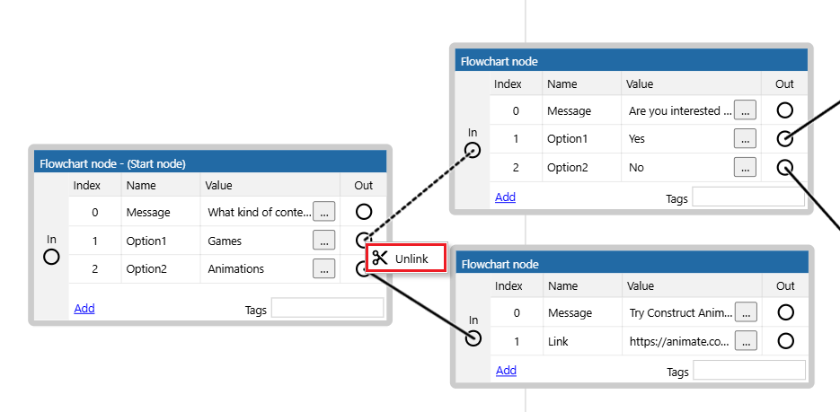 The Flowchart View - Construct 3 Documentation