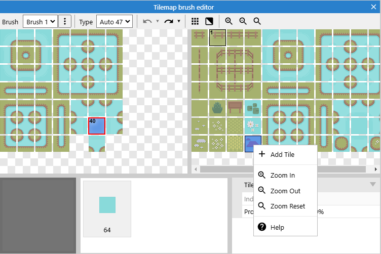Tilemap Brush Editor - Construct 3 Documentation