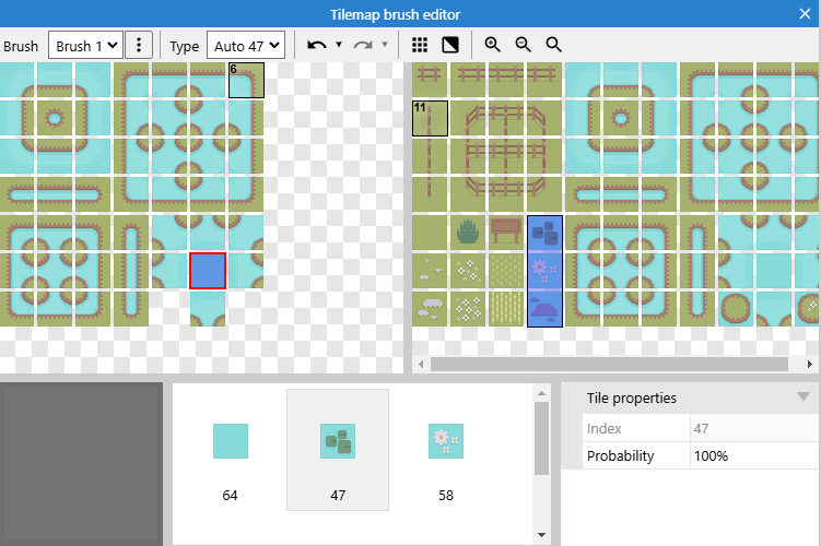 Tilemap Brush Editor - Construct 3 Documentation