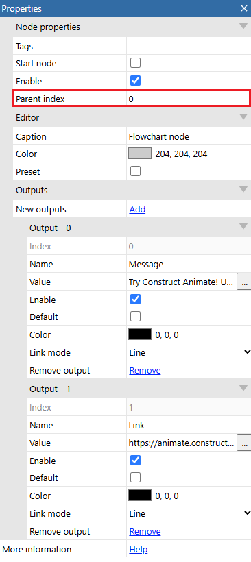 The Flowchart View - Construct 3 Documentation