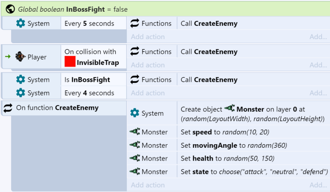 Functions - Construct 3 Documentation