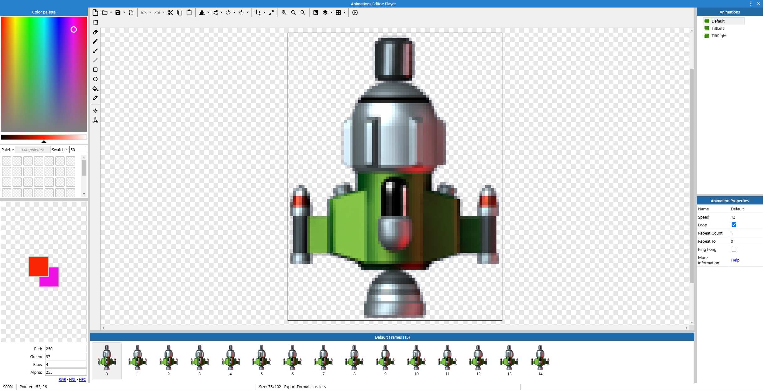The Animations Editor - Construct Animate Documentation