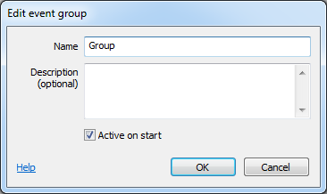 Add/Edit Event Group dialog - Construct 2 Documentation