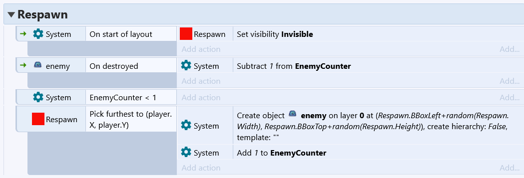 How do I respawn them? - Game Makers Help