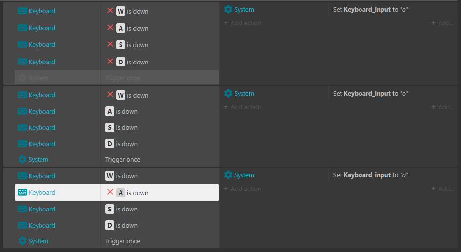 How to prevent 8 direction controler from moving