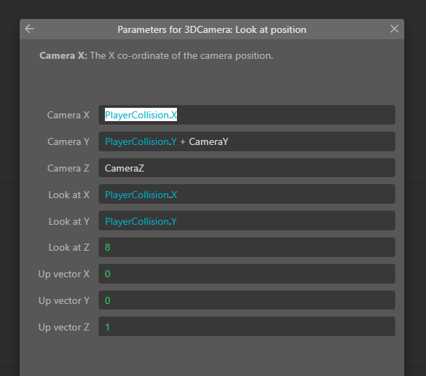 How do I create a Pokemon HeartGold like 3D camera?