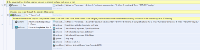 high score construct 3